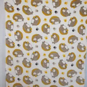 Honey Bunny | Other | Honey Bunny Hedgehog White Brown Yellow Plush ...